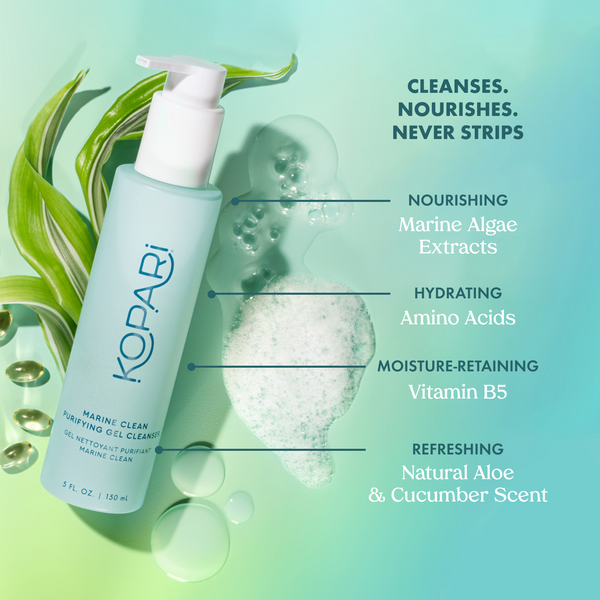 Marine Clean Purifying Gel Cleanser – Kopari Beauty
