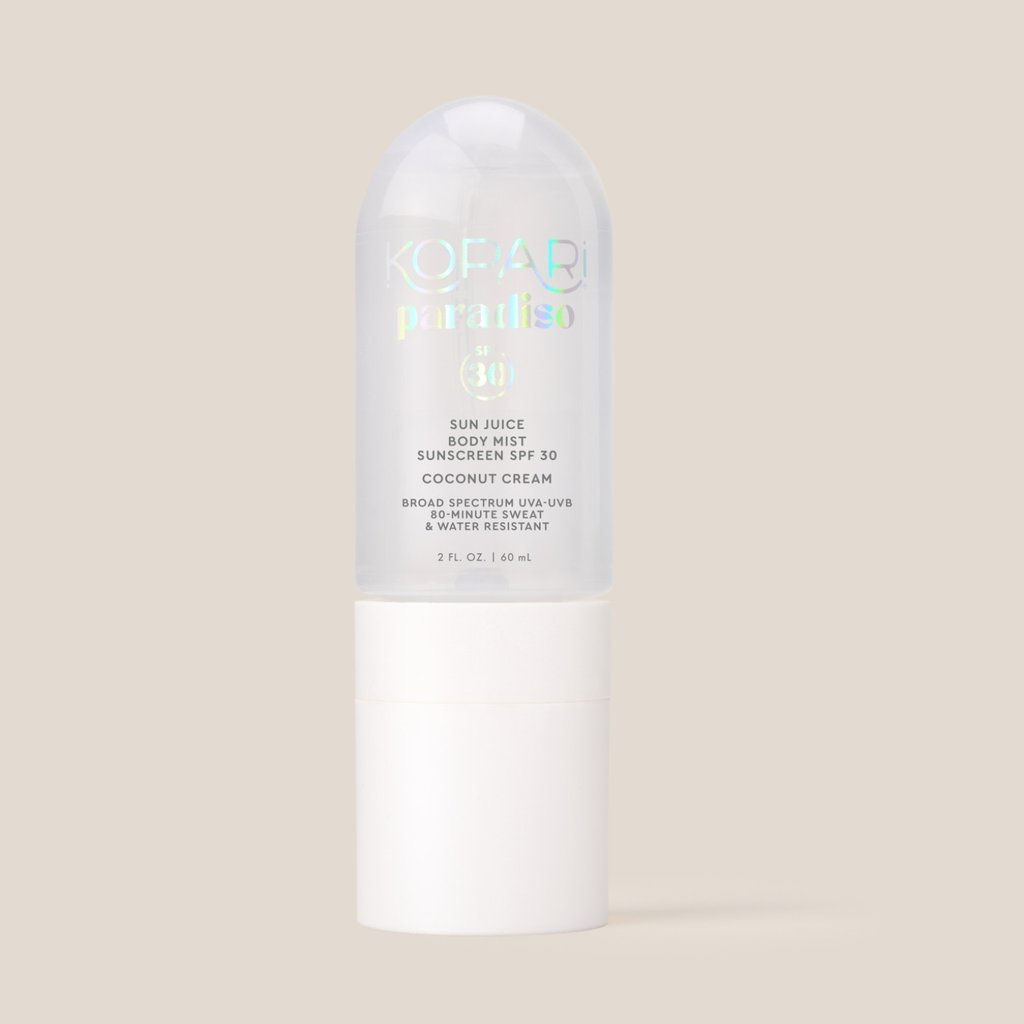 Coconut Cream Sun Juice Body Mist Sunscreen SPF 30 – Kopari Beauty