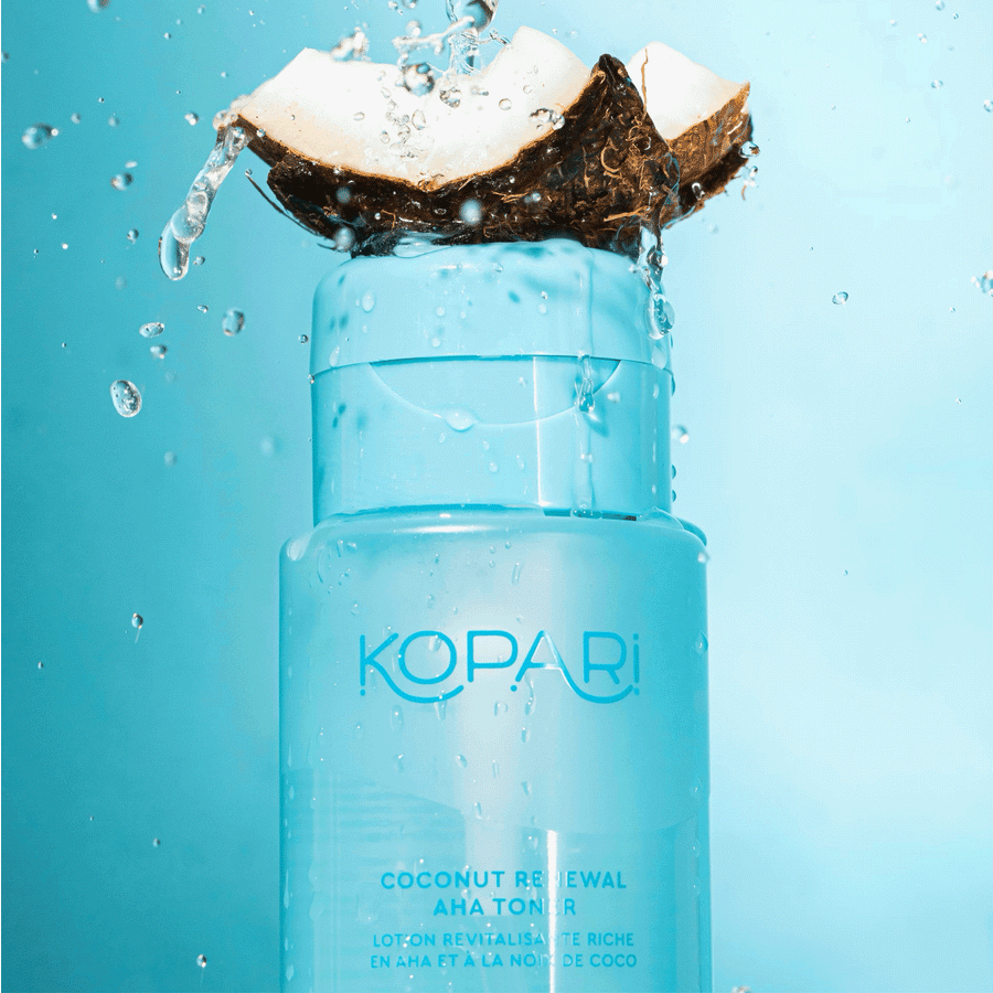 Coconut Renewal AHA Toner with 8.6% Triple-Powered AHAs – Kopari Beauty